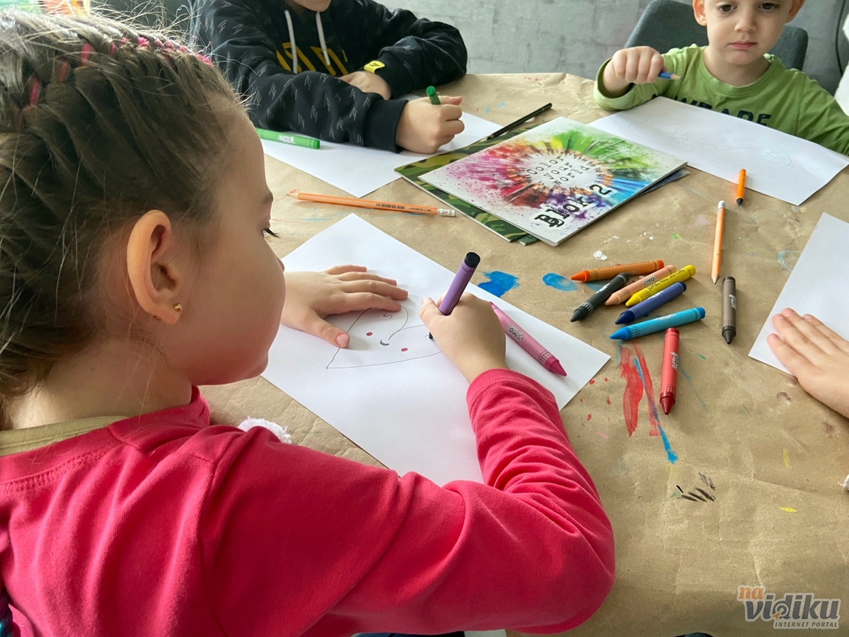 Škola za crtanje, Crtica & Bojica Kreativna radionica slike