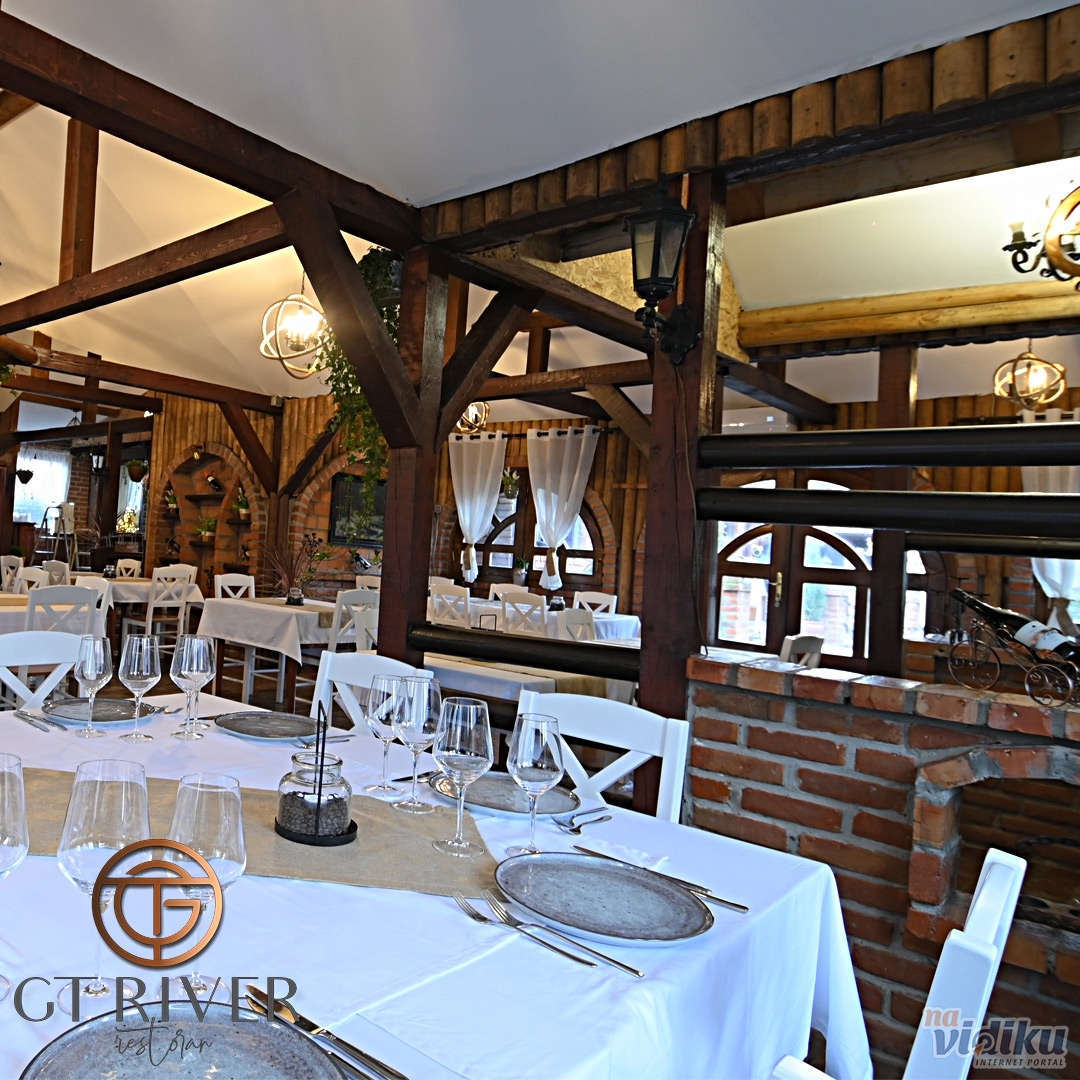 Restoran nacionalne kuhinje sa baštom, GT River restoran nacionalne ...