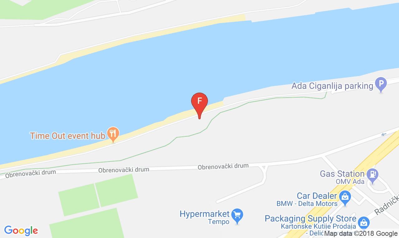 Ada Ciganlija Makiska strana, Cukarica, Beograd, Kafic na Adi Havana