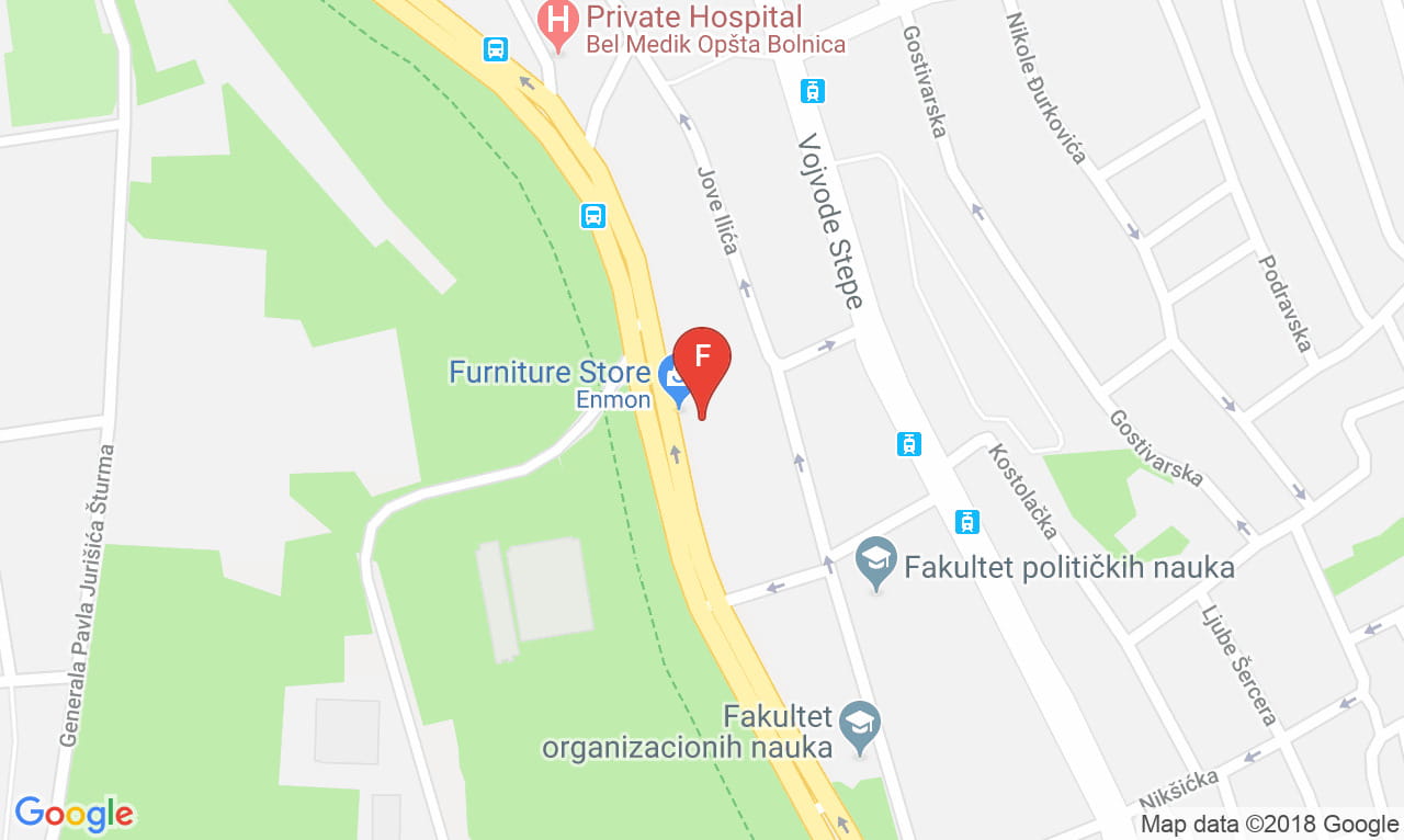 Enmon plocice, Enmon saloni keramike