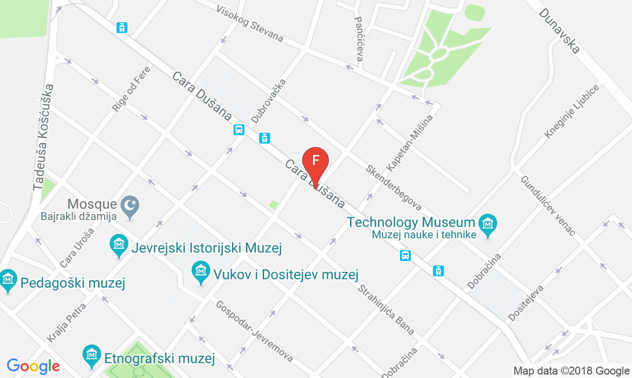 Cara Dusana 48, Stari Grad, Beograd Beograd Auto Linea