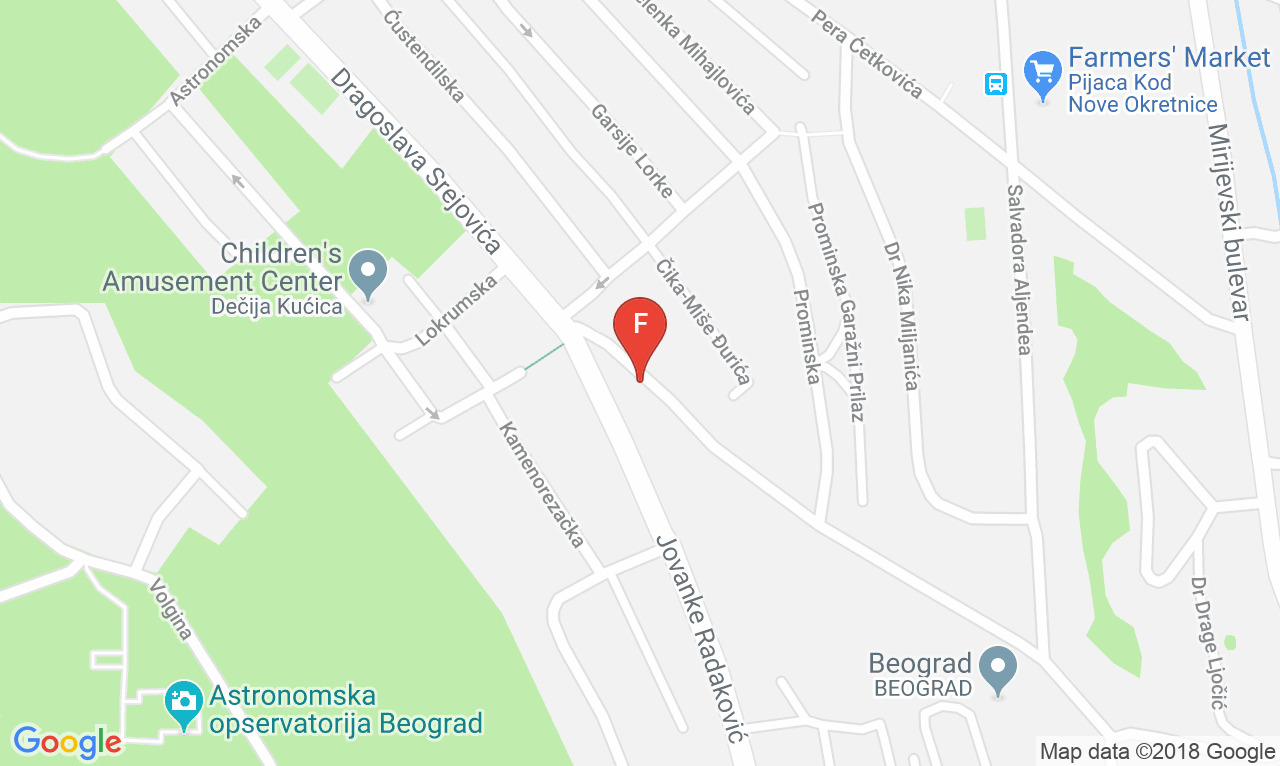 Mapa: Auto limar Simic Miodrag, Adresa: Dragoslava Srejovica 36 ...