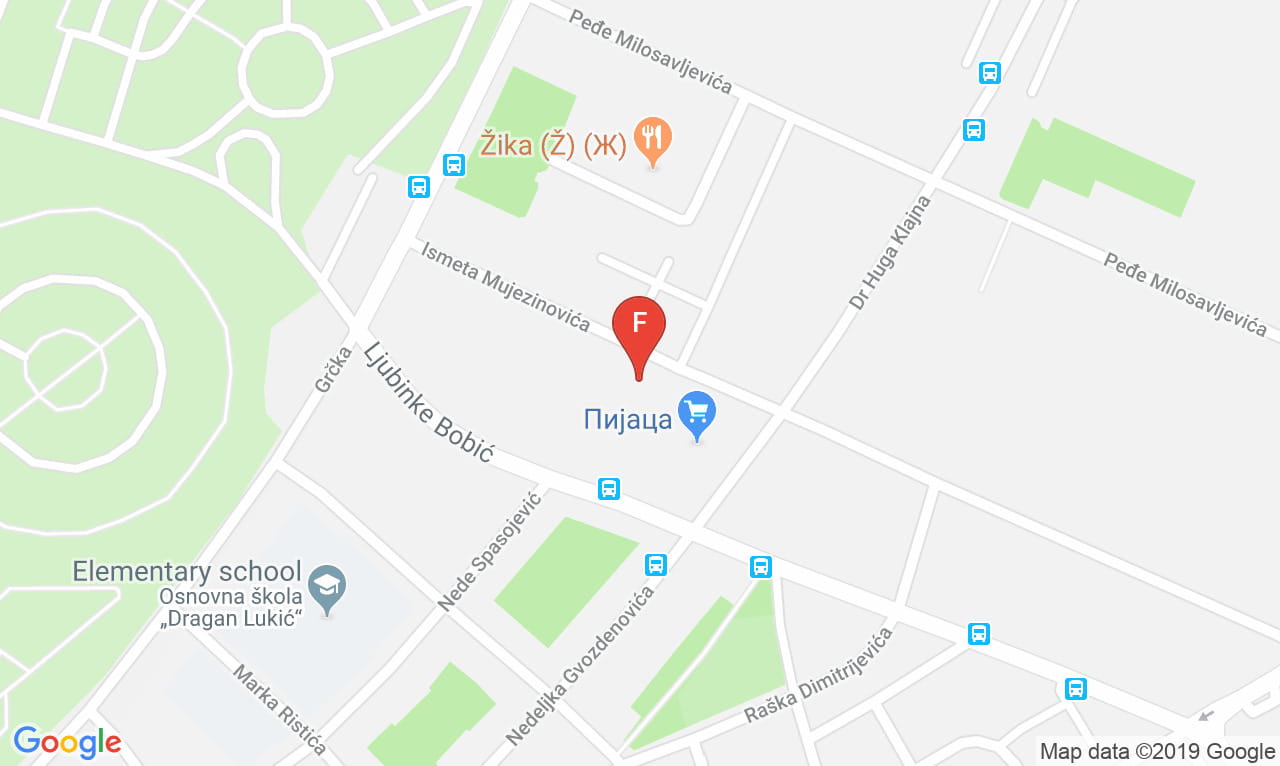 Mapa: Kafic Breza, Adresa: Ismeta Mujezinovica 25, Lokacija: Beograd