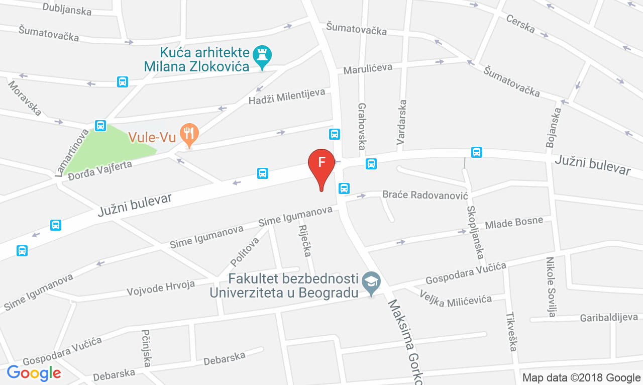 Mapa: Enterijer Medini Ltd, Adresa: Sime Igumanova 2-4, Lokacija: Beograd