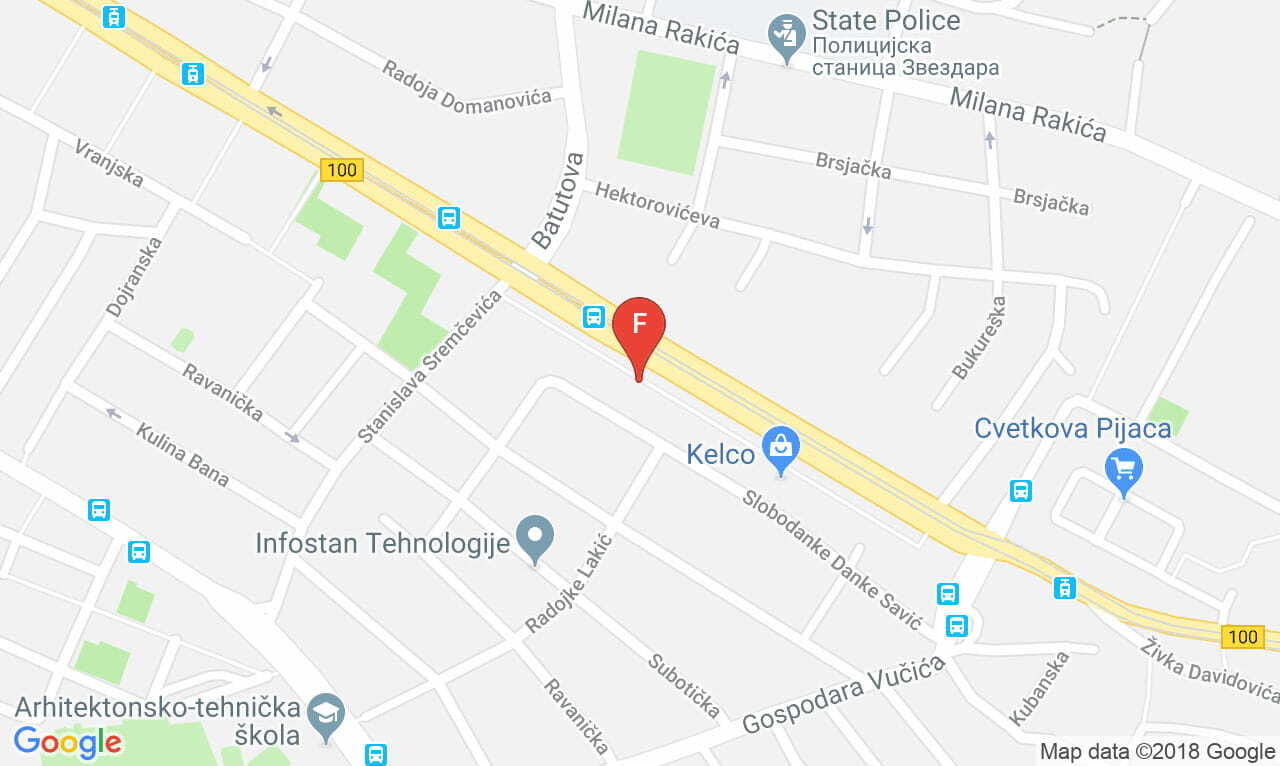 Kontakt, Mapa: Bela tehnika Piccolo, Adresa: Bulevar kralja Aleksandra ...