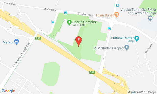 Kontakt, Mapa: Restoran Radnicki, Adresa: Tosin bunar 190, Lokacija ...