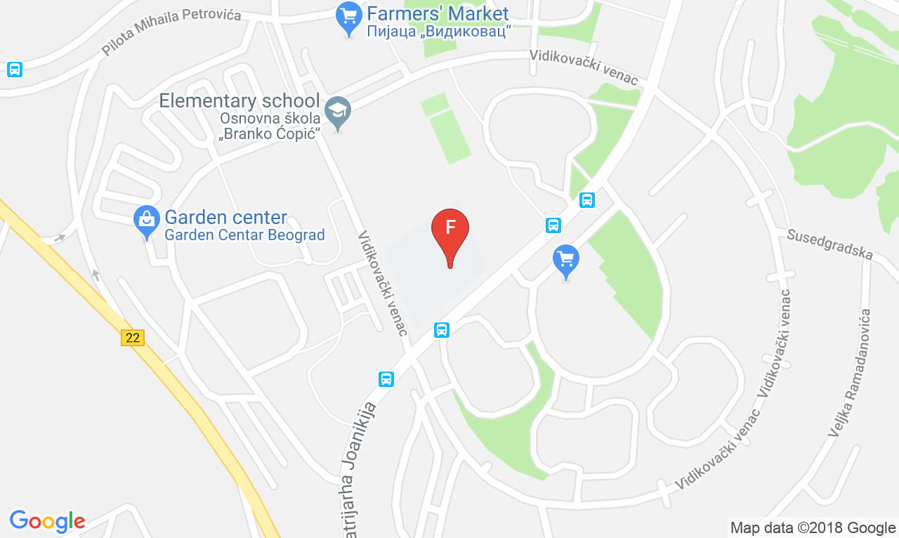 Mapa: Auto limar Mile, Adresa: Patrijarha Joanikija 13g, Lokacija: Rakovica