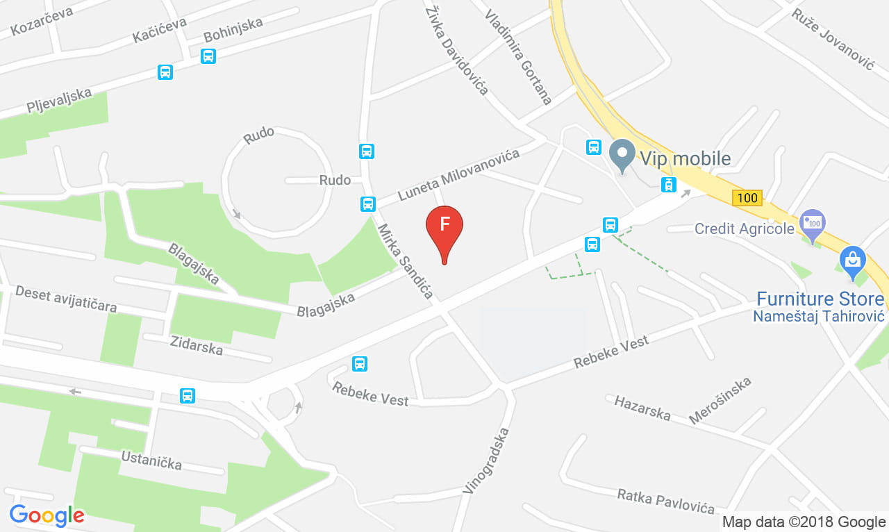 Mapa: Salon nameštaja Sekvoja, Adresa: Ustanička 205, Lokacija: Beograd