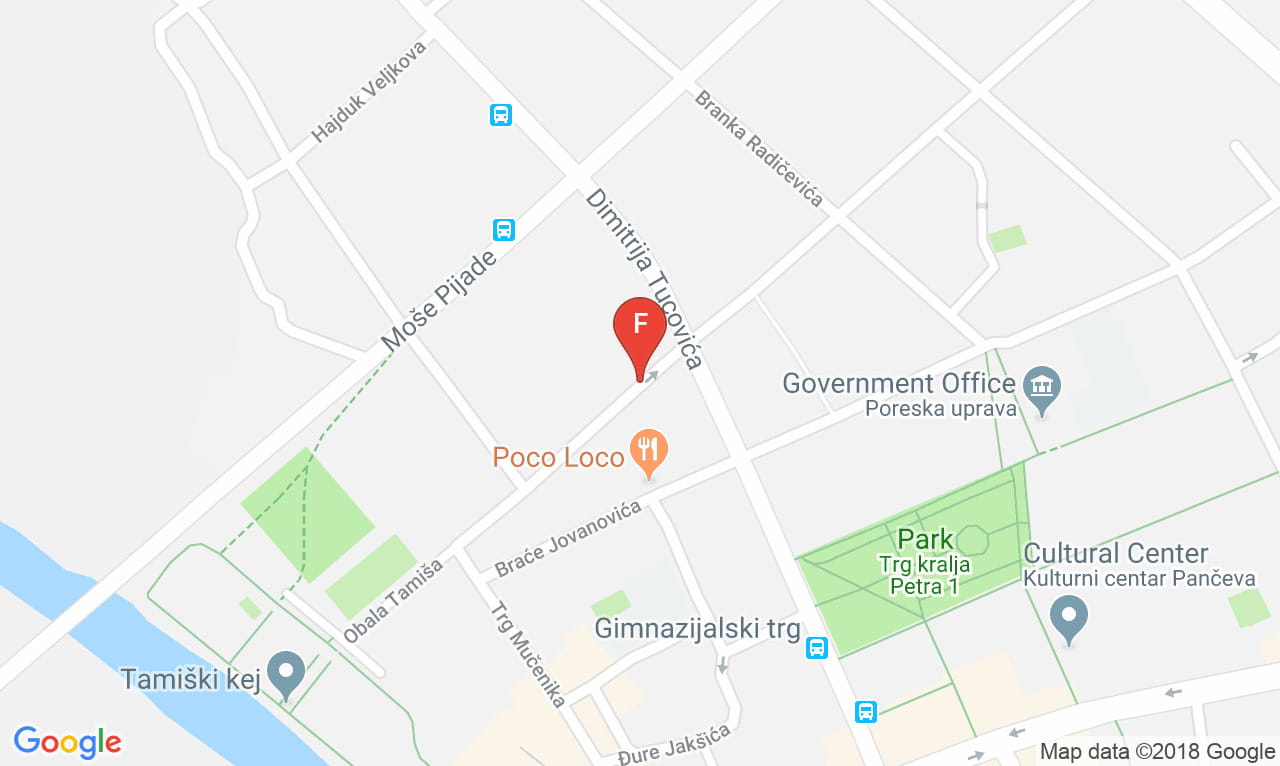 Mapa Studio za učenje stranih jezika Supreme, Adresa: Svetozara ...