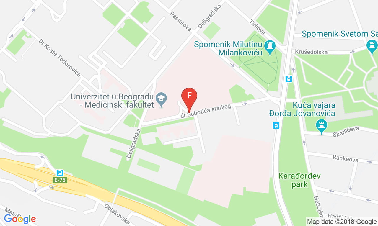 Mapa: Klinika za endokrinologiju, dijabetes i bolesti metabolizma ...