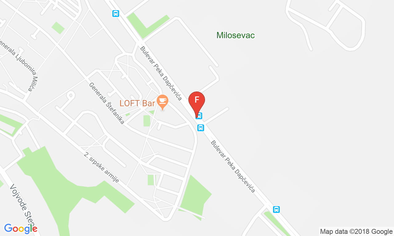 Mapa Auto perionica French Wash, Adresa: Bulevar Peke Dapcevica bb ...