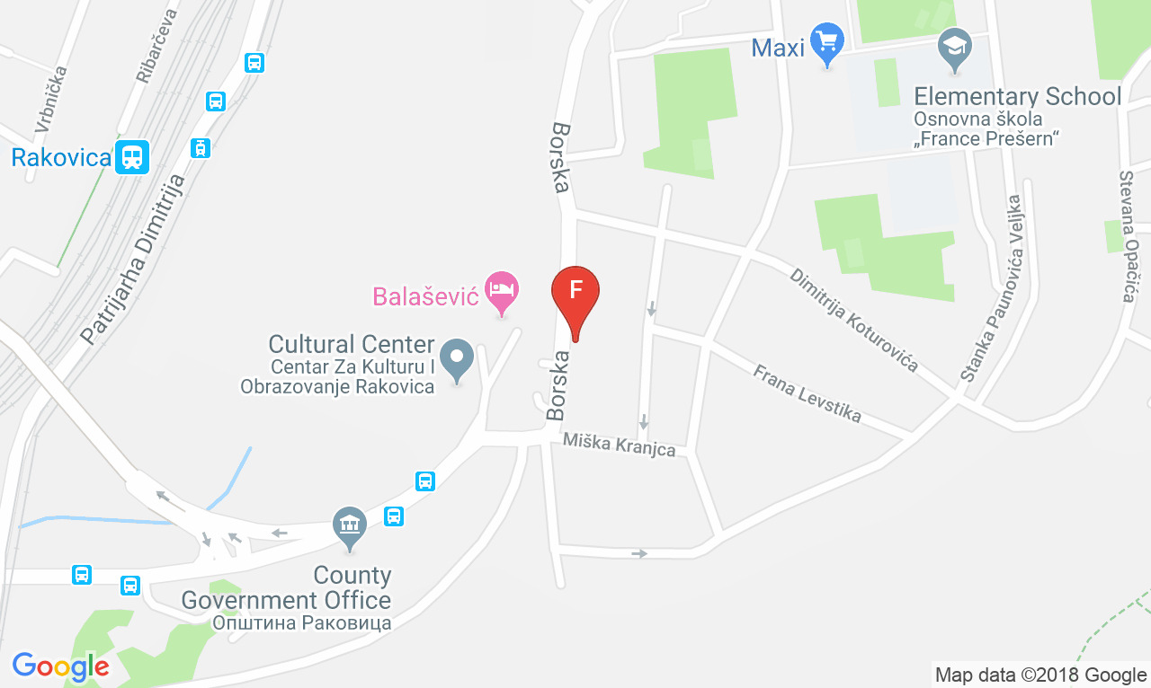 Mapa: Autolakirer Tomislav Samardzic, Adresa: Borska 94f, Lokacija ...