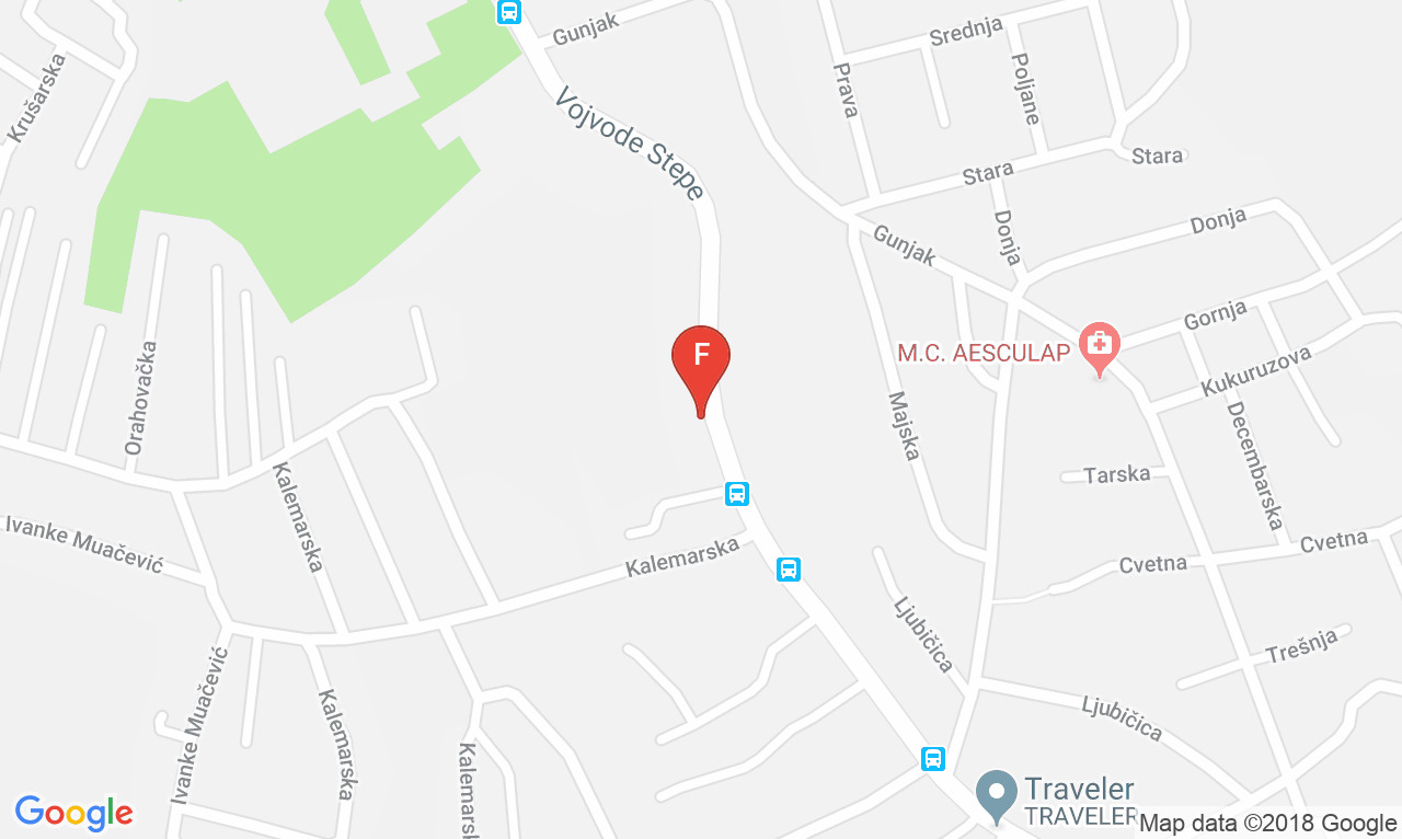 Mapa: Auto plac Velauto, Adresa: Vojvode Stepe 473/2, Lokacija: Vozdovac