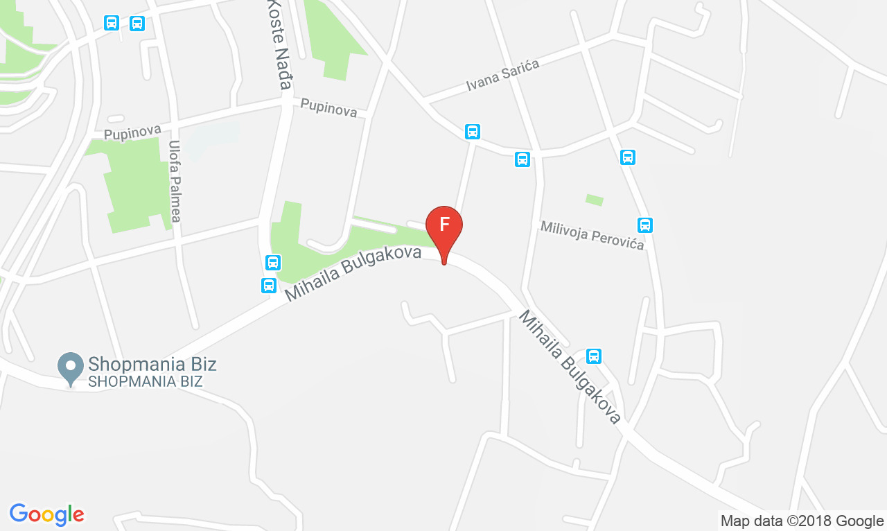 Mapa Auto perionica Živanović, Adresa: Mihaila Bulgakova 50v, Lokacija ...