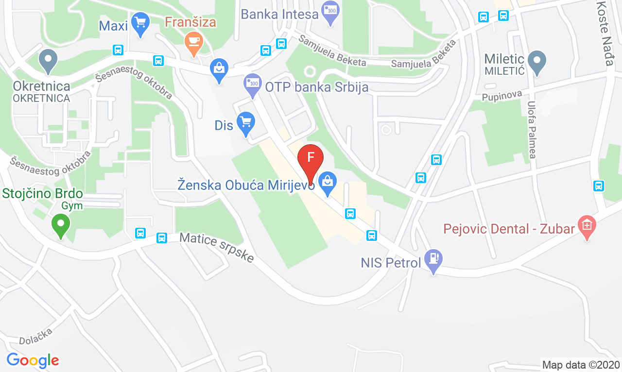 Mapa Sony Playstation Game Room, Adresa: Rableova 17, Lokacija Zvezdara ...