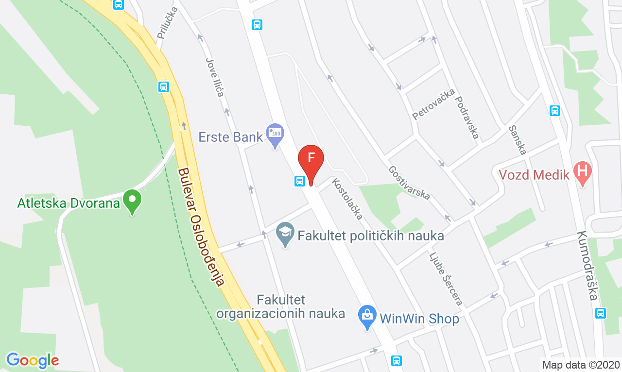 Mapa Line Print Izrada pečata, Adresa: Vojvode Stepe 183, Lokacija ...