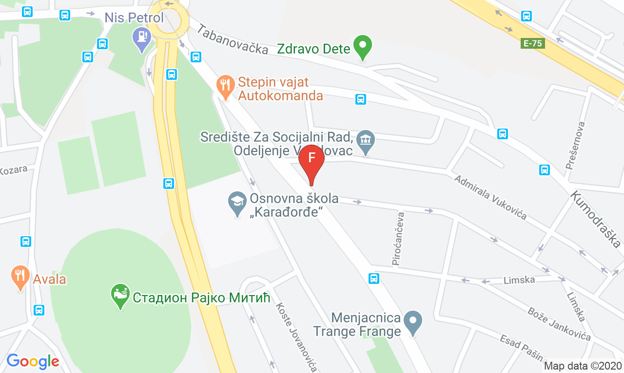 Mapa My F ručno rađeni nakit, Adresa: Vojvode Stepe 33, Lokacija ...