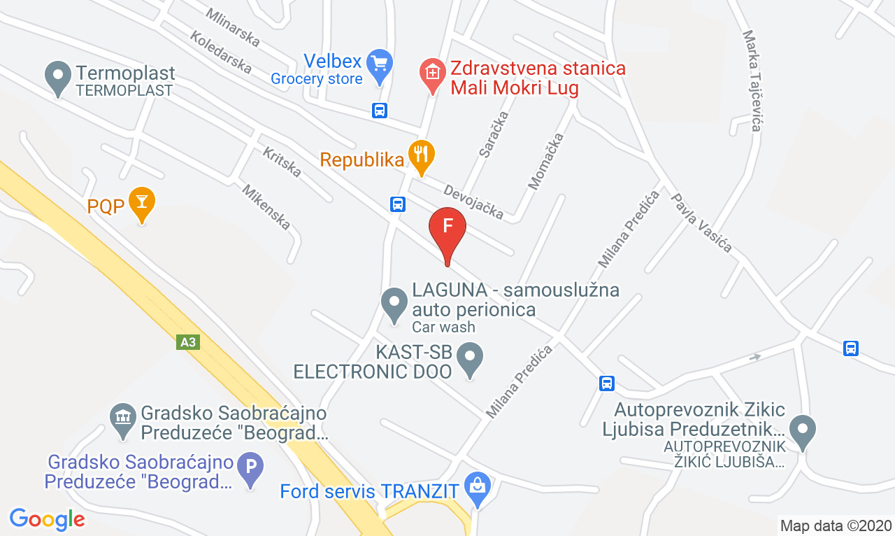 Mapa Stojković Otkup vozila, Adresa: Zvezdara, Lokacija Beograd