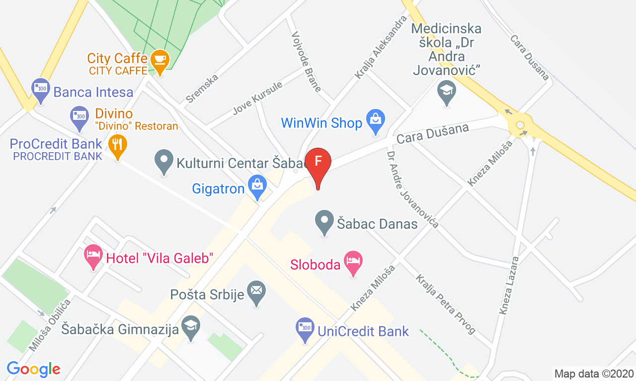 Trg šabačkih žrtava 7, Sabac Šabac Škola stranih jezika Leader S Sabac