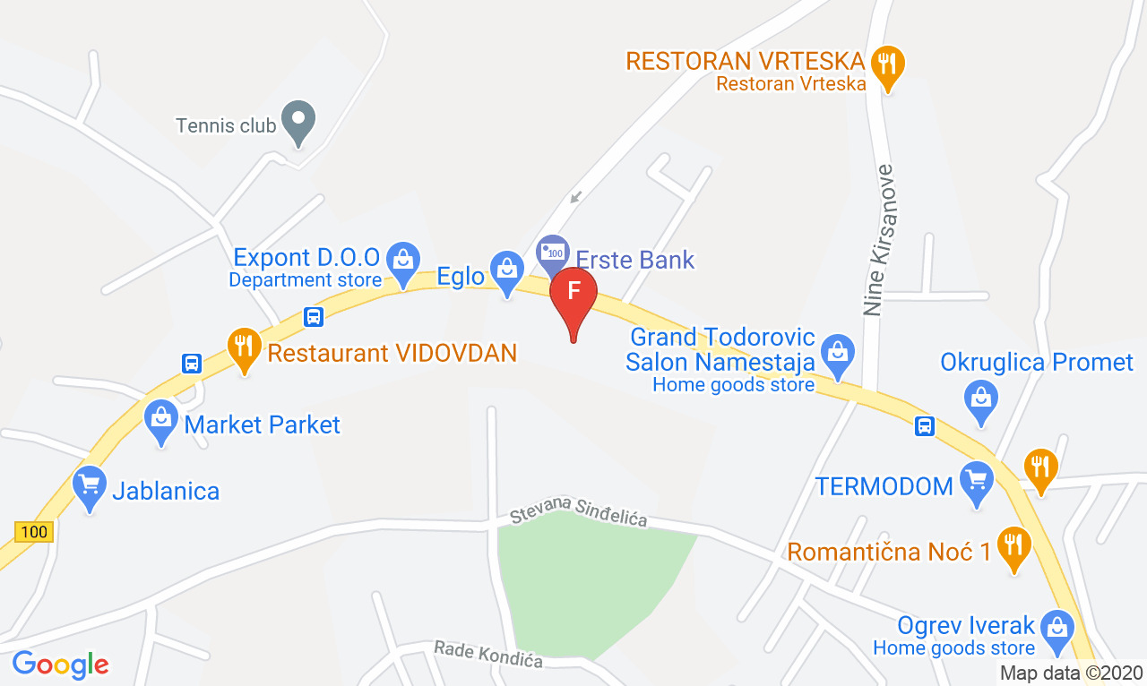 Mapa Zvezdara Lux dom za stara lica, Adresa: Smederevski put 2a ...