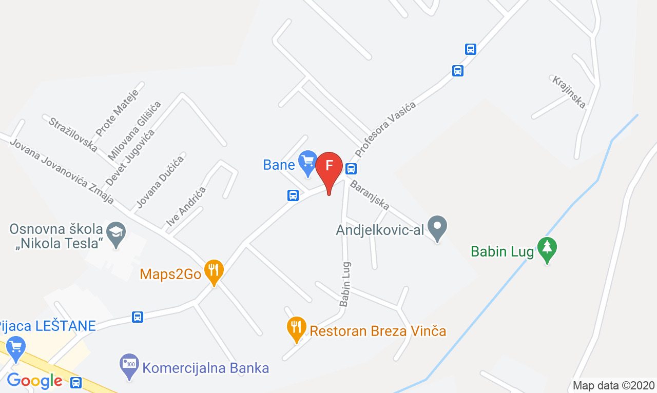 Mapa Interglossa prevodilačka agencija Jasmina Đekić sudski prevodilac ...