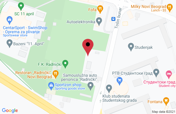 Kontakt, Mapa: Pekara Fofa, Adresa: Tosin bunar 188, Lokacija: Beograd