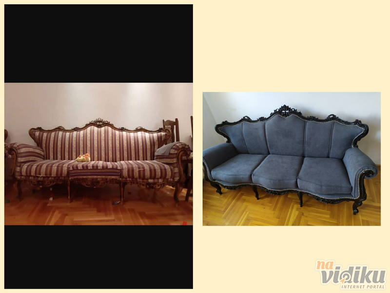 Stilska garnitura Viktorija - Tapetar Dane, Novi Sad