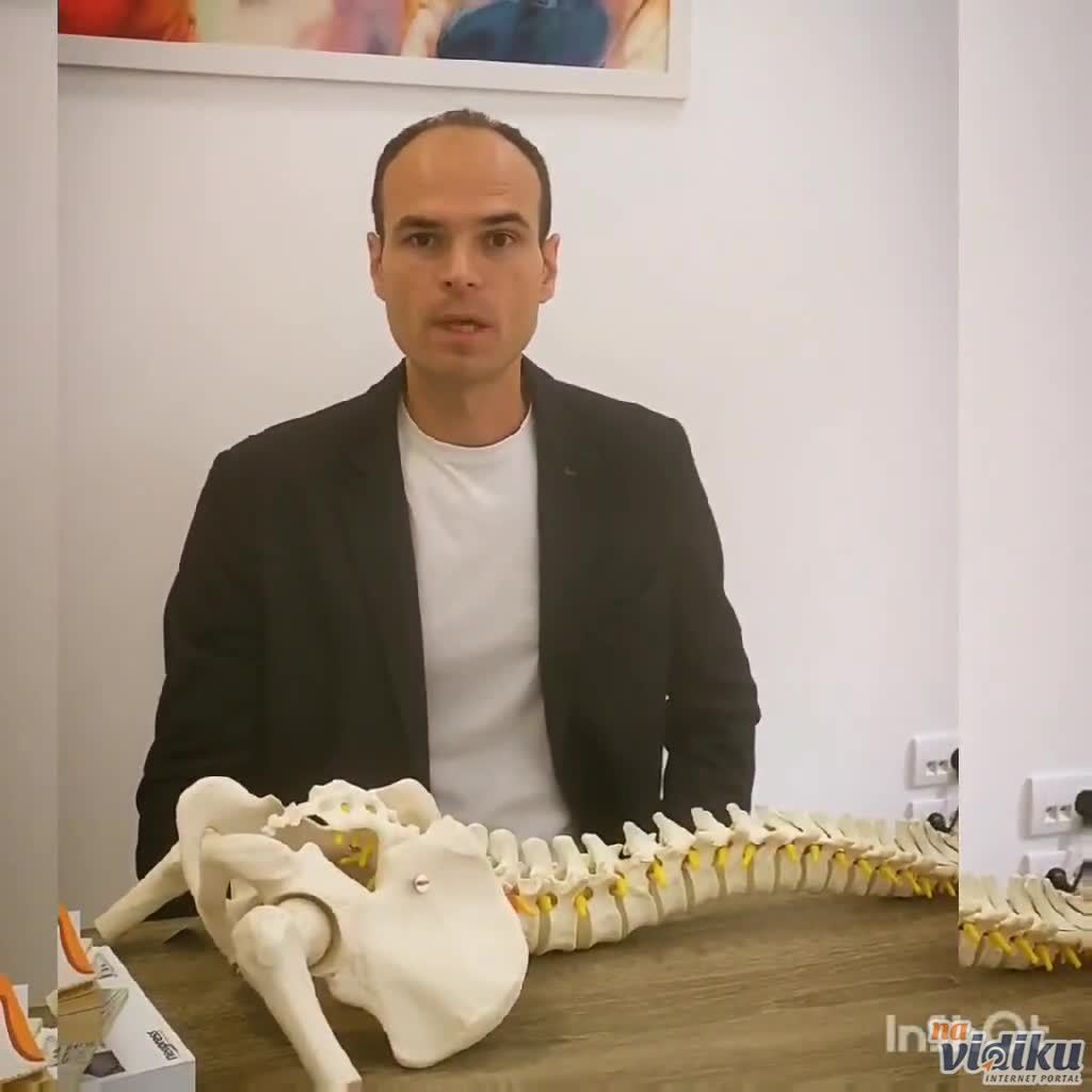 video Kako nastaje diskus hernija- fizijatar dr Peđa Živanović ...