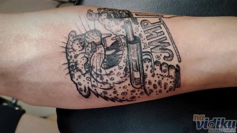 video Tetovaza leoparda - Leopard tattoo Beograd Žarkovo - Picasso ...