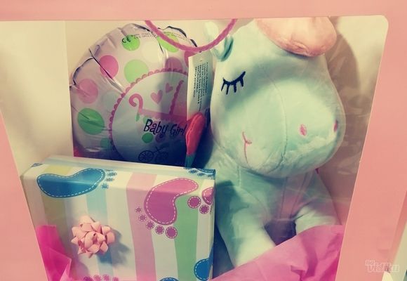 Poklon za rođenje bebe, Cena - PartyAda dekoracije balonima, Čukarica ...