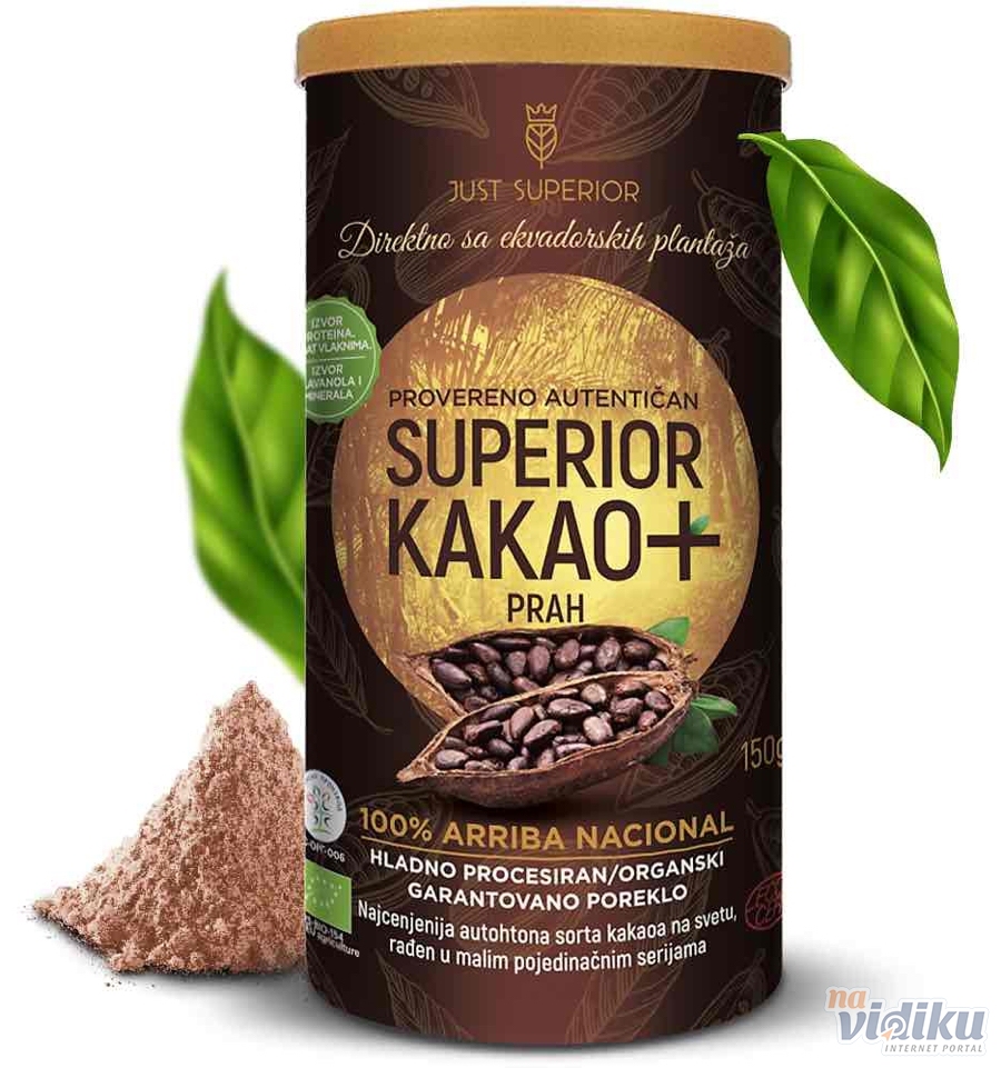 Superior organski sirovi kakao prah Arriba Nacional, Cena - Just ... Superior organski sirovi kakao prah Arriba Nacional, Cena - Just ...