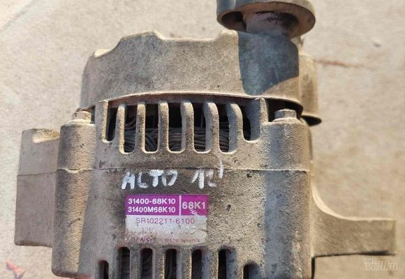 Suzuki Alto Alternator - Auto delovi 2M, Šabac